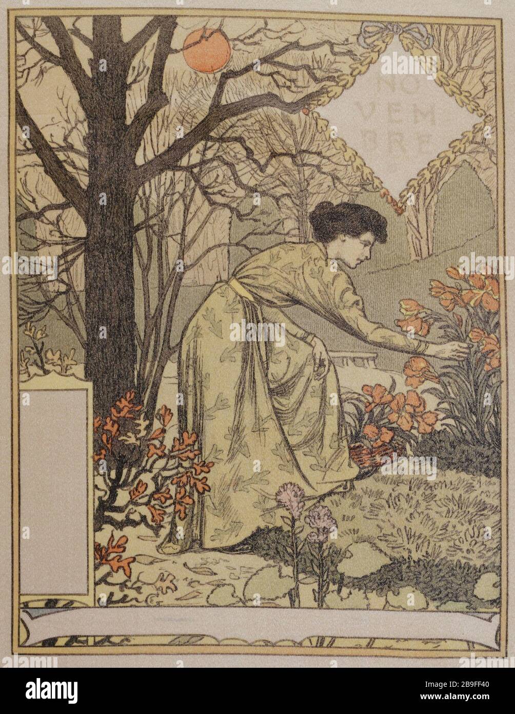Eugene grasset art nouveau hi-res stock photography and images - Alamy