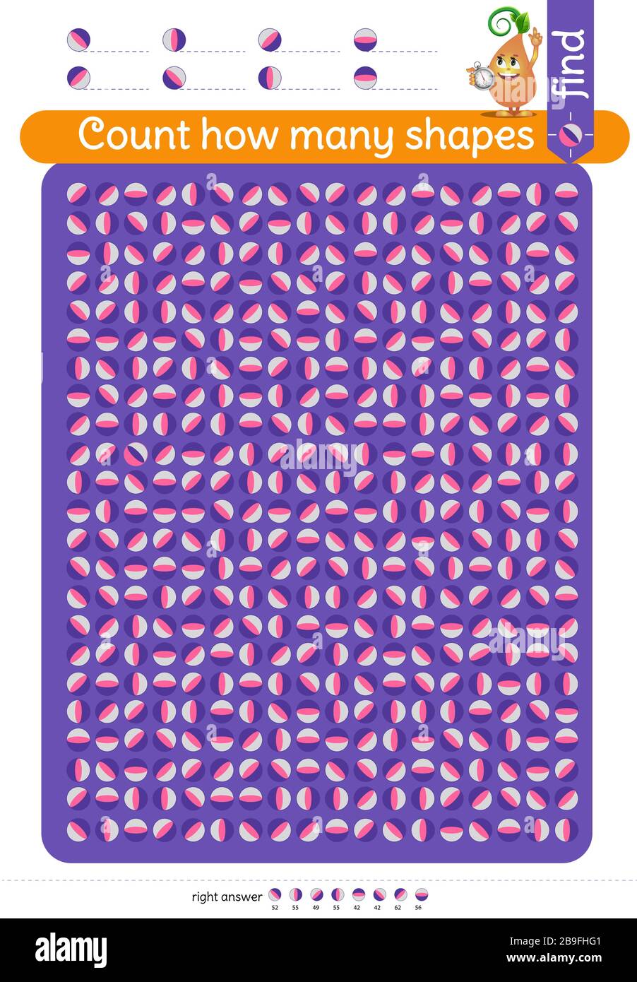 Iq test shapes hi-res stock photography and images - Alamy