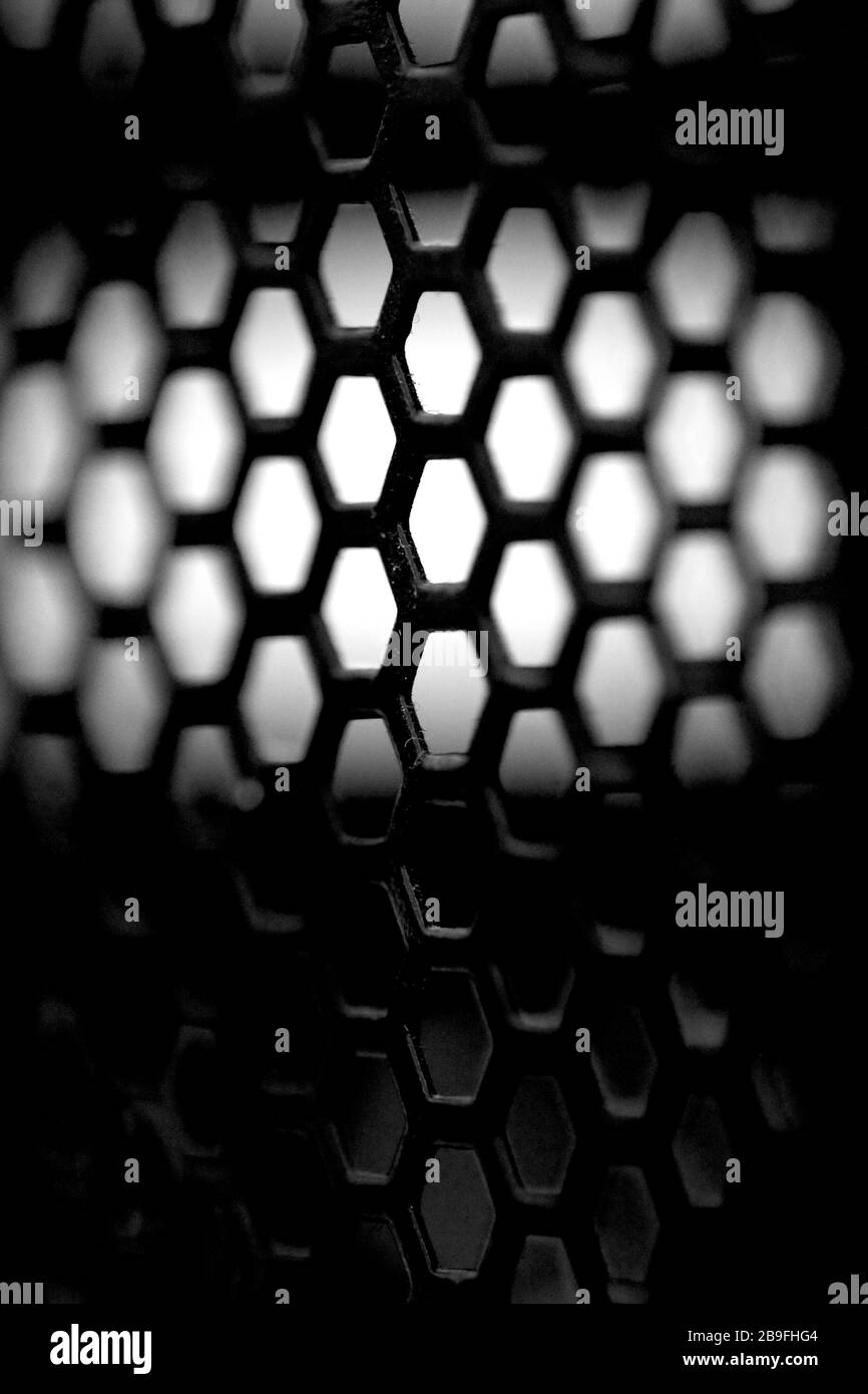 Hexagon metal hi-res stock photography and images - Alamy