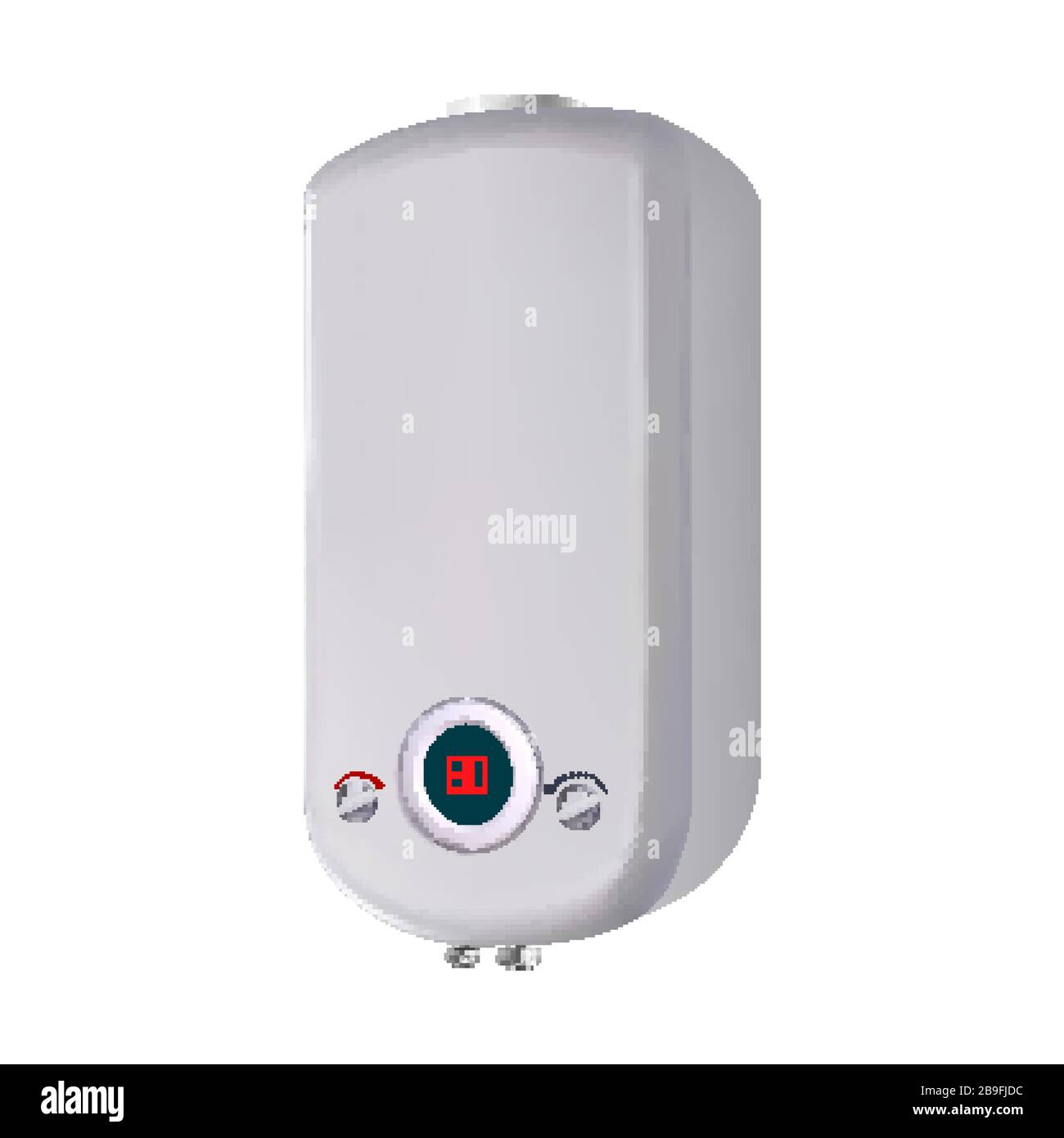 Domestic Water Heater Modern Equipment Vector Stock Vector Image & Art ...