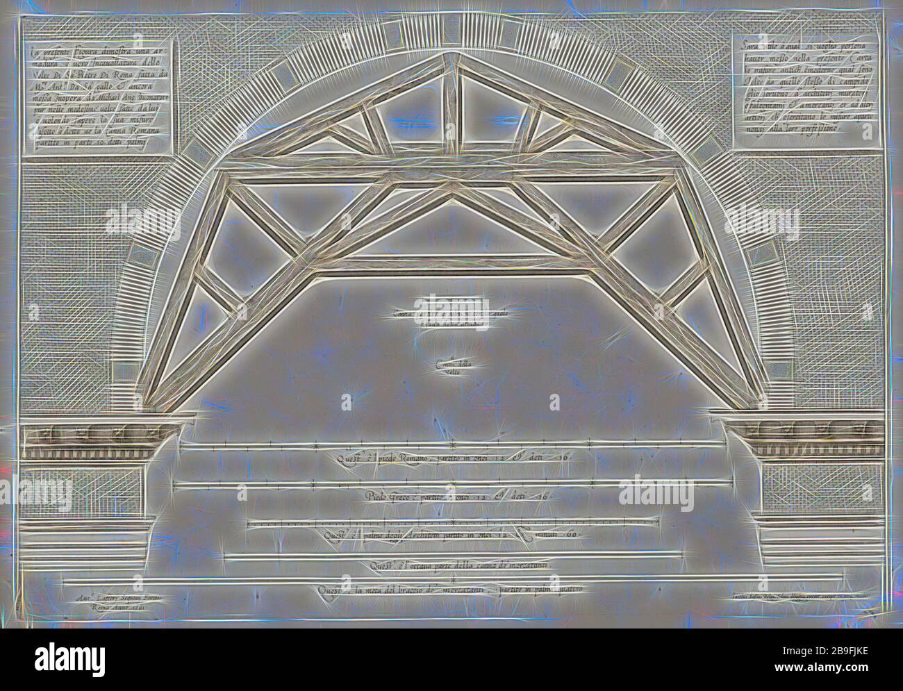 The centering for vaulting the nave of St. Peter's Basilica, Wolfgang ...