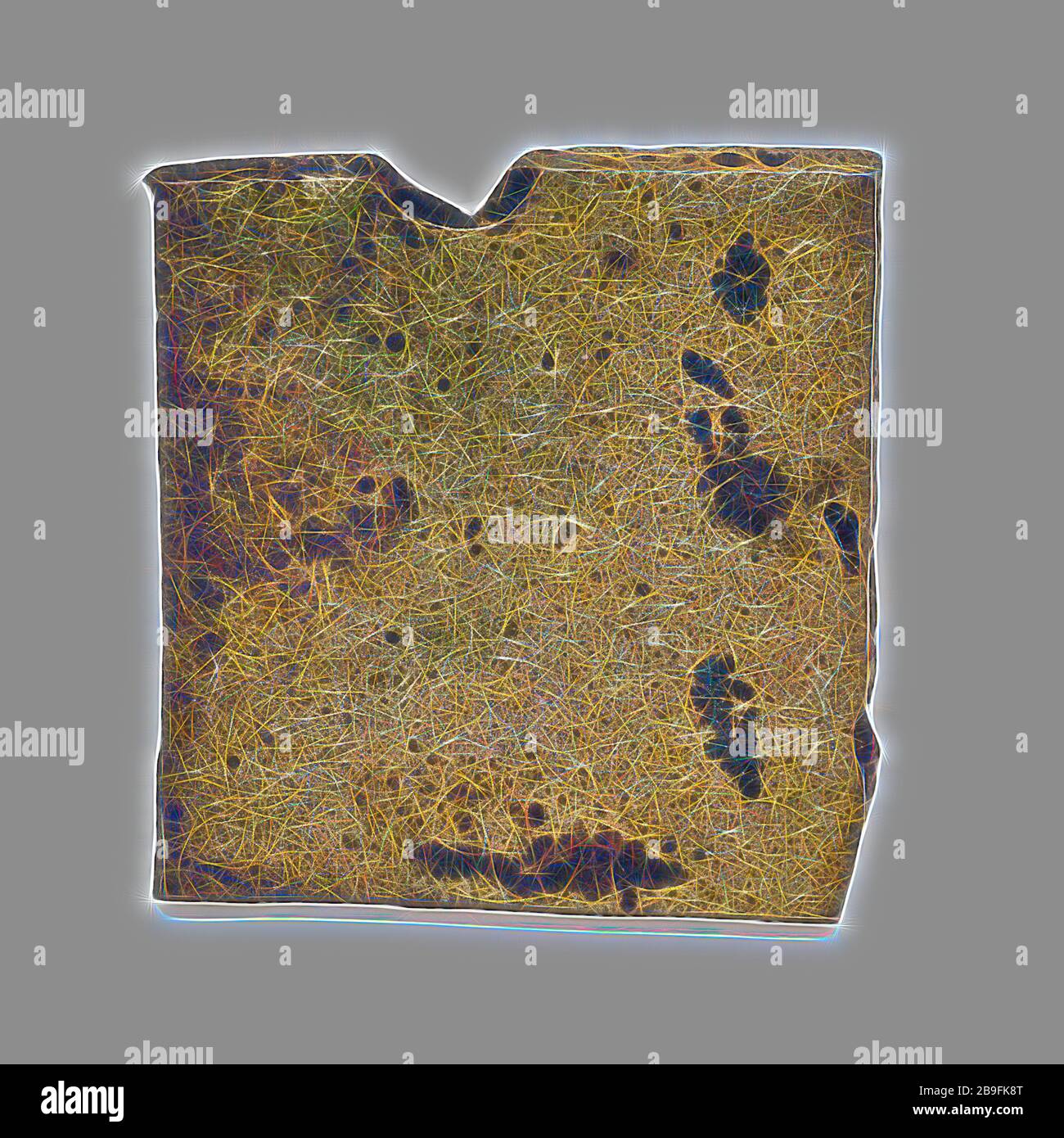 Copper coinweight, square, without recognizable markings, coin weight ...