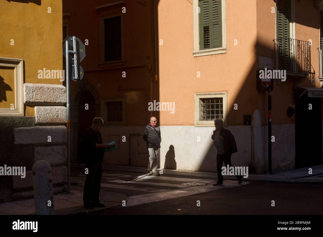 Tourists Visiting Verona High Resolution Stock Photography and Images ...