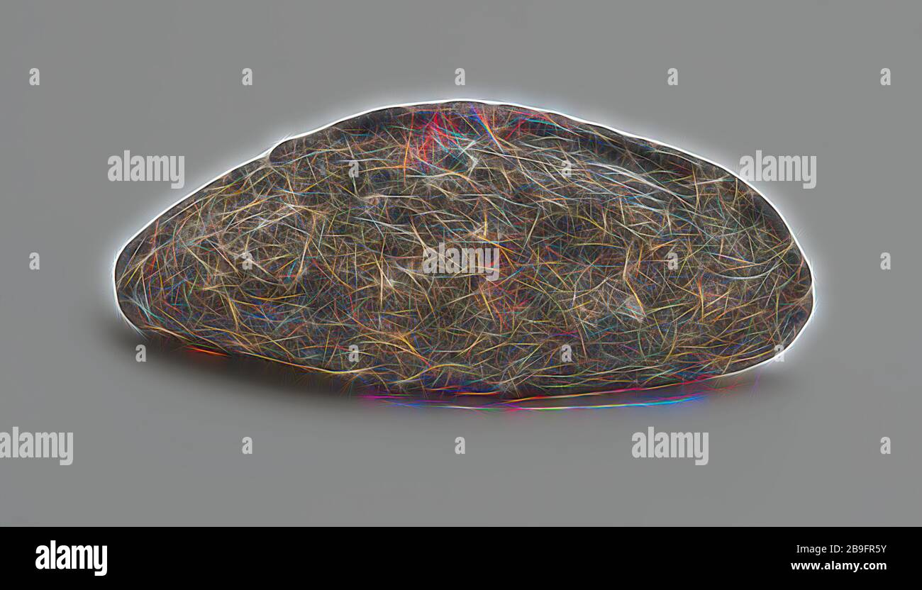 Almond-shaped lead bullet, rotten bullet or fragmentation projectile ...