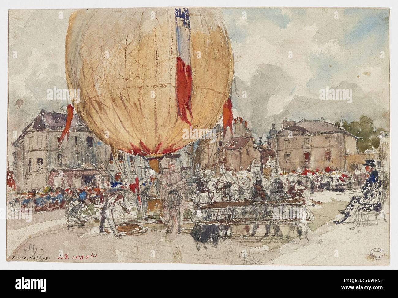 Launching a balloon (dummy title Stock Photo - Alamy