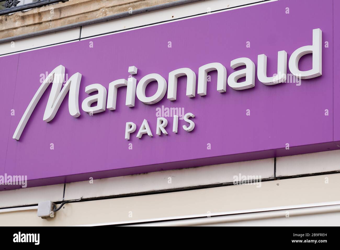 Bordeaux , Aquitaine / France - 02 21 2020 : marionnaud logo store ...