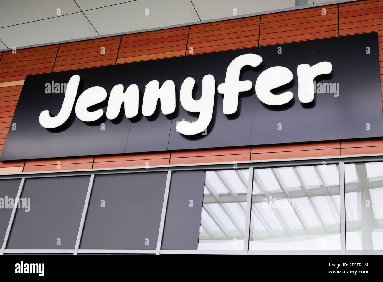 Bordeaux , Aquitaine / France - 02 20 2020 : jennyfer logo text shop ...