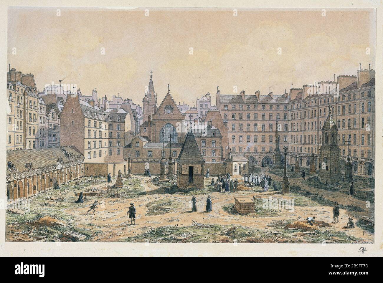 Le cimetiere des innocents hi-res stock photography and images - Alamy