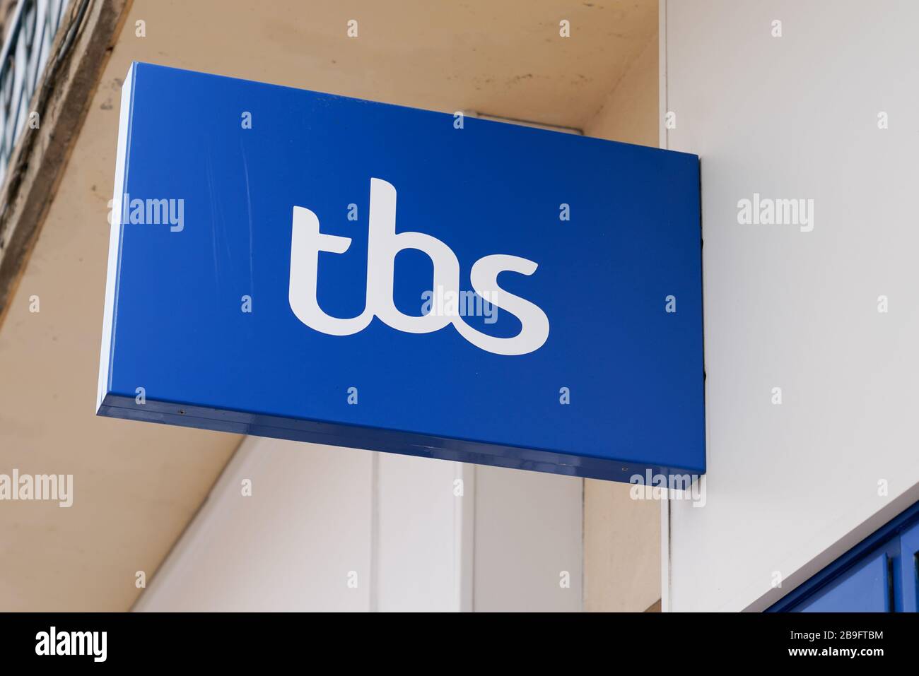 Tbs logo hi-res stock photography and images - Alamy