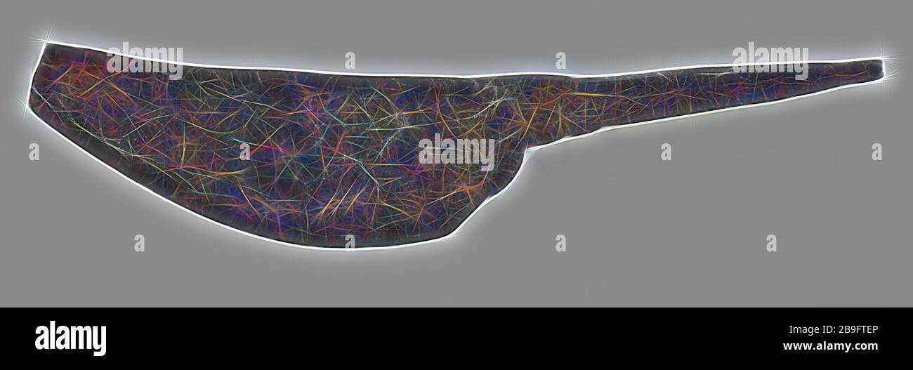 Bent blade with sting, of knife, knife cutting tool ground find iron ...