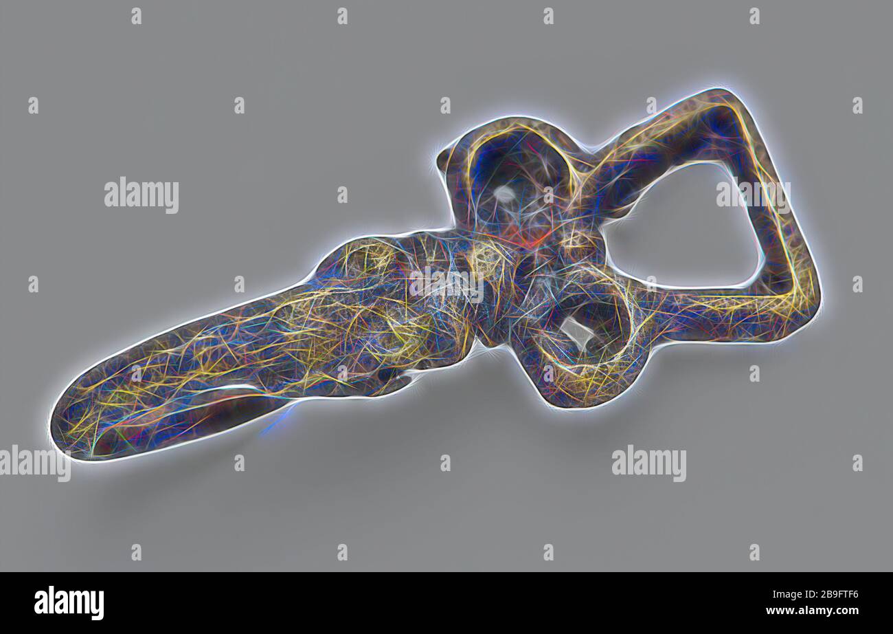 Coat hook or coat closure with triangular eye and bent hook, closure ...