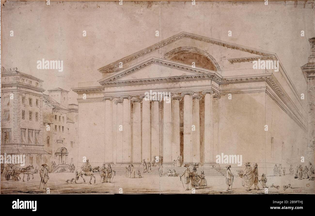 CHURCH OF SAINT SAVIOR Louis-Pierre Baltard (1764-1846). "Eglise Saint ...