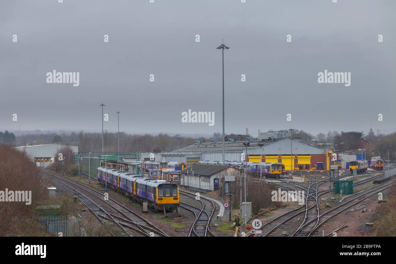 Arriva bus depot manchester hi-res stock photography and images - Alamy