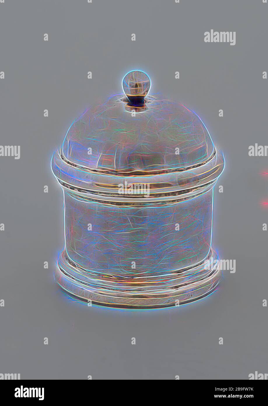 Silver round cap, cap closure part silver, hammered Profile button ...