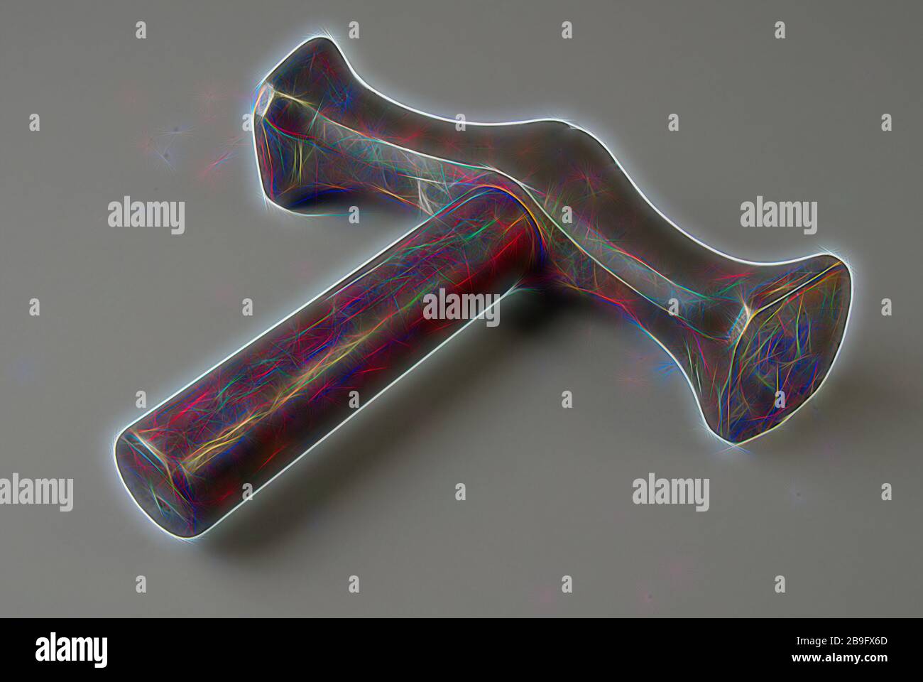 Pewter hammer, hammer from casting, hammer tool kit metal iron wood ...