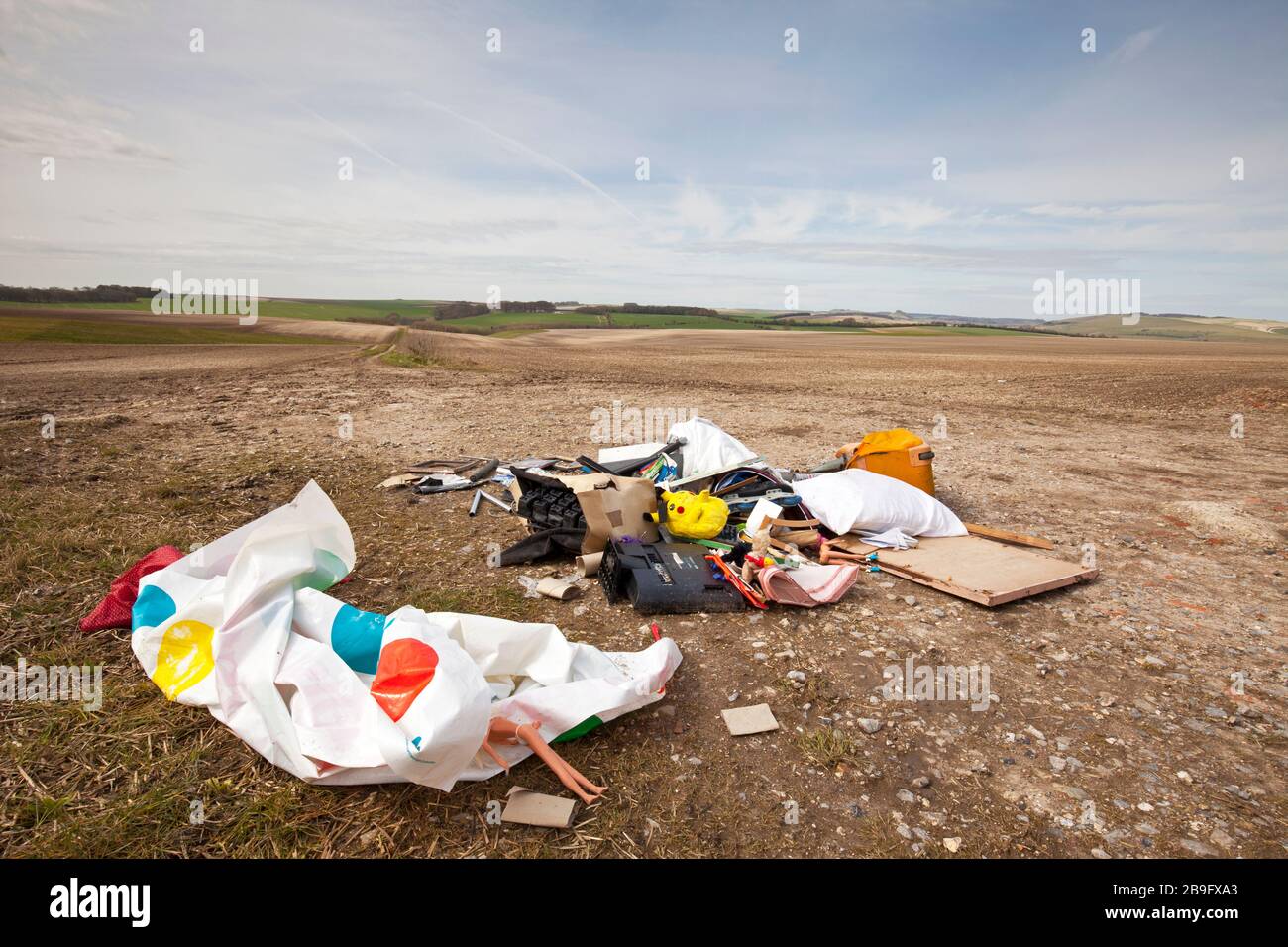 Fly tipping example hi-res stock photography and images - Alamy