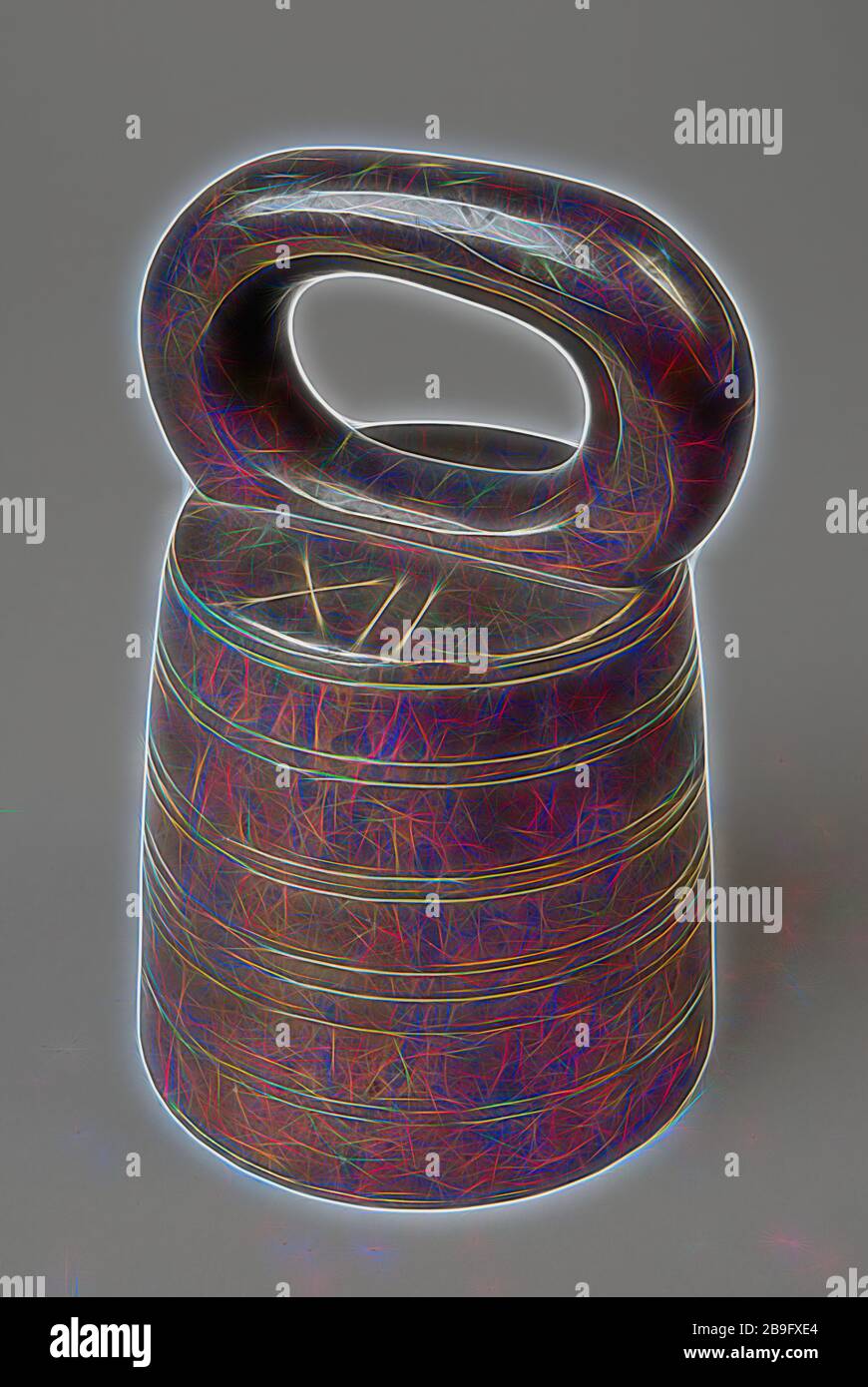 Bronze stool weight with caliper S and weight XII, stool weight weight ...