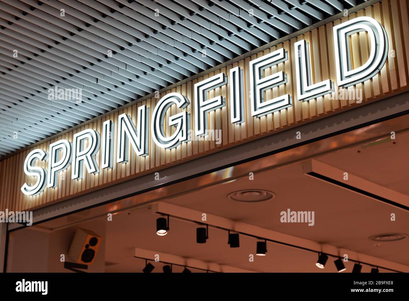 Bordeaux , Aquitaine / France - 12 04 2019 : Springfield sign store ...