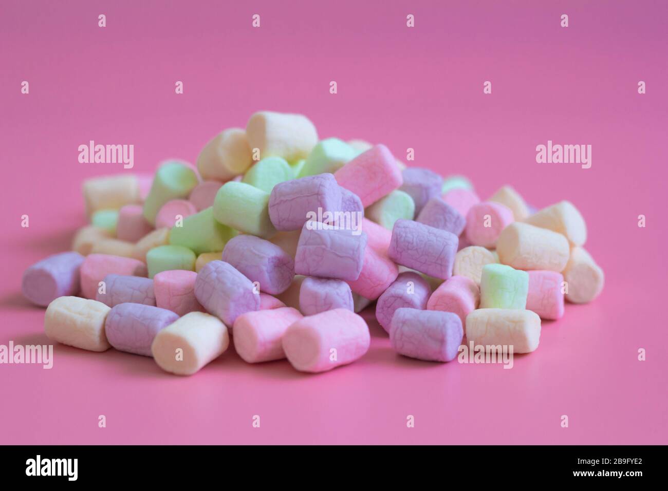 marshmallow pattern background, pastel color dessert, sweet food Stock ...