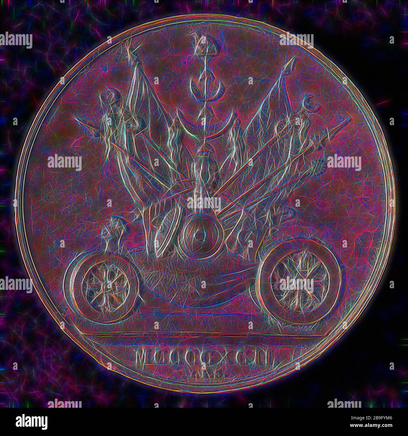 J.P. Schouberg, Medal of the Masquerade in Leiden in 1835, medallion ...