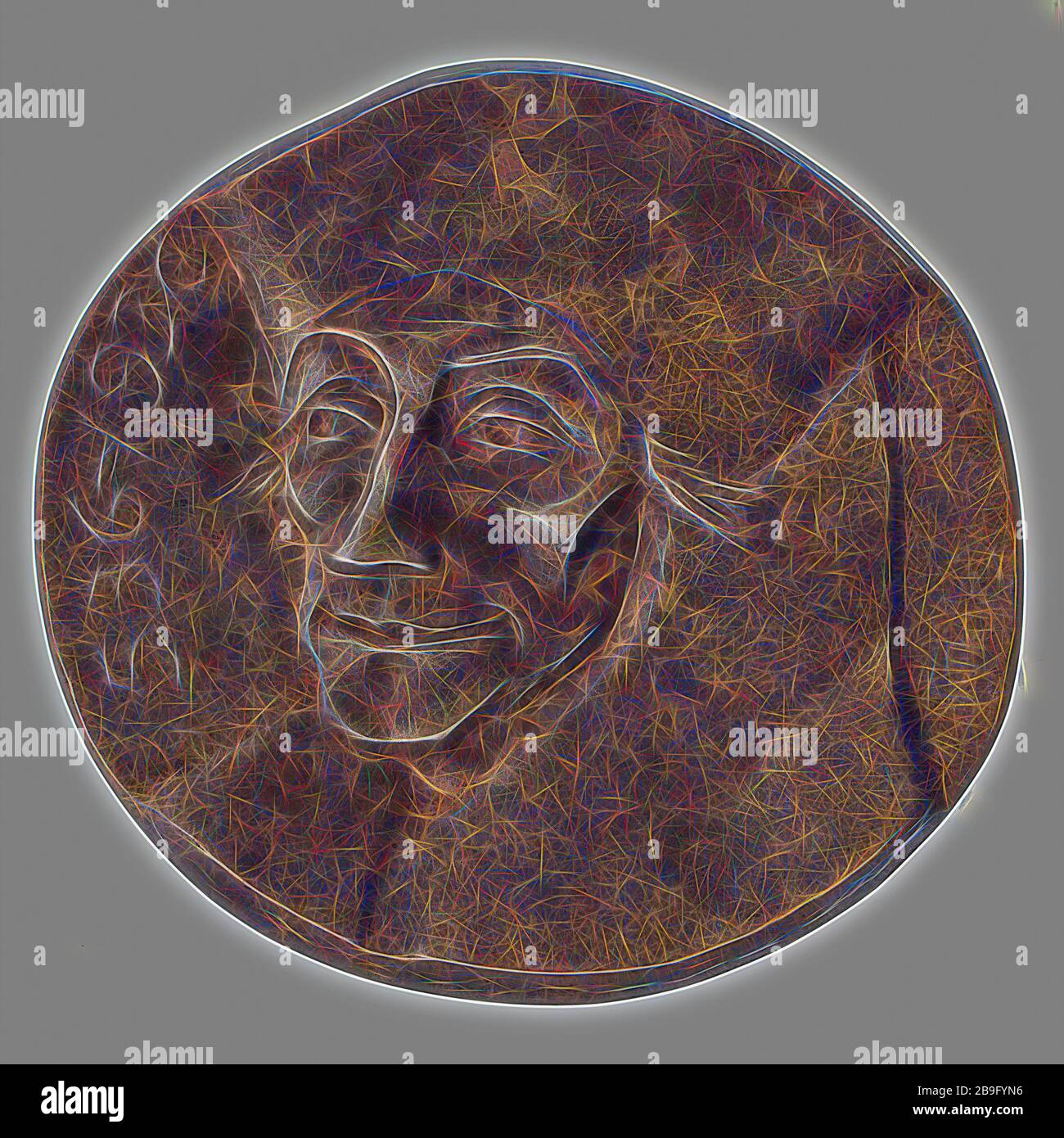 Leendert Bolle, One-sided plaque medallion on the 400th anniversary of ...