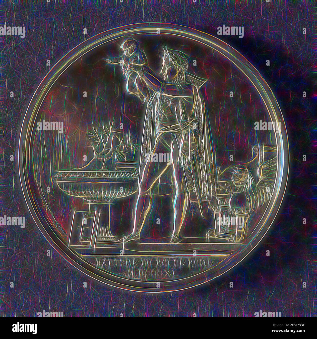 Bertrand Andrieu, after: Louis Lafitte, Medal on the baptism of the ...