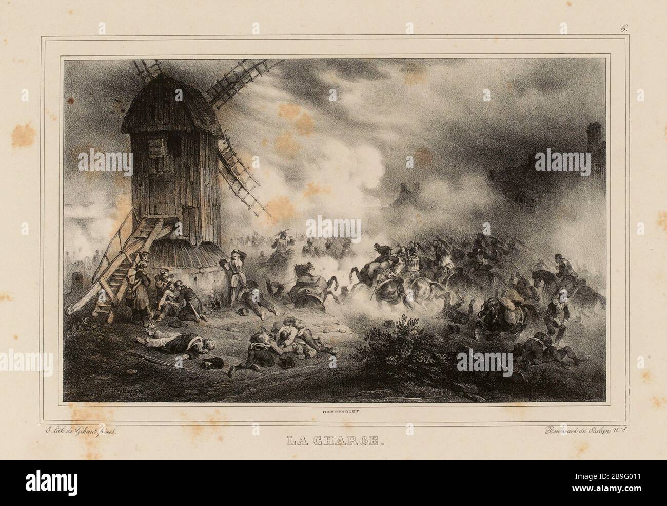 . LOAD (registered title) | Plate No. 6 Album Lithographic, 1830 ...