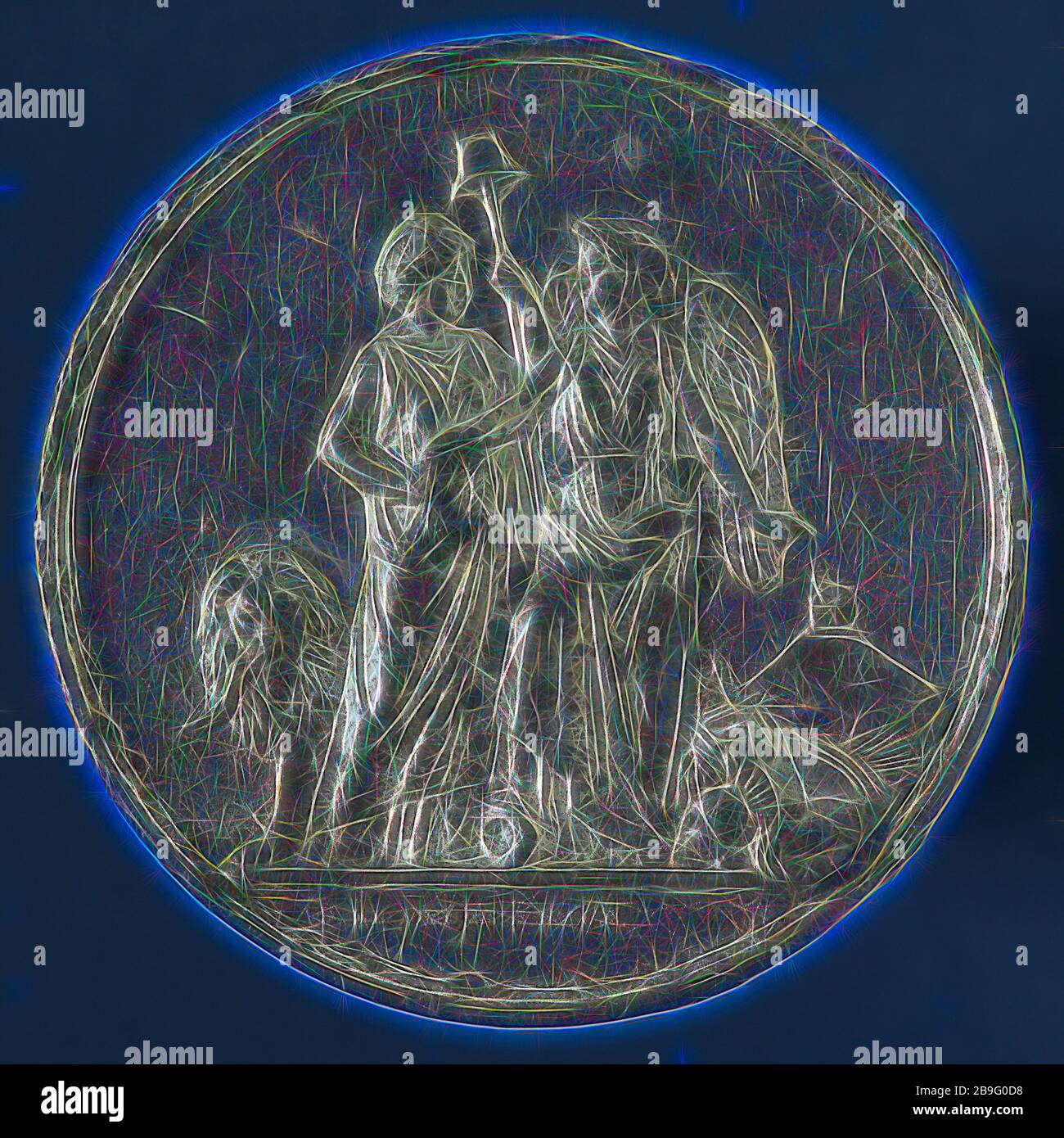 S. de Vries, Medal on the 50th anniversary of the Battle of Waterloo ...