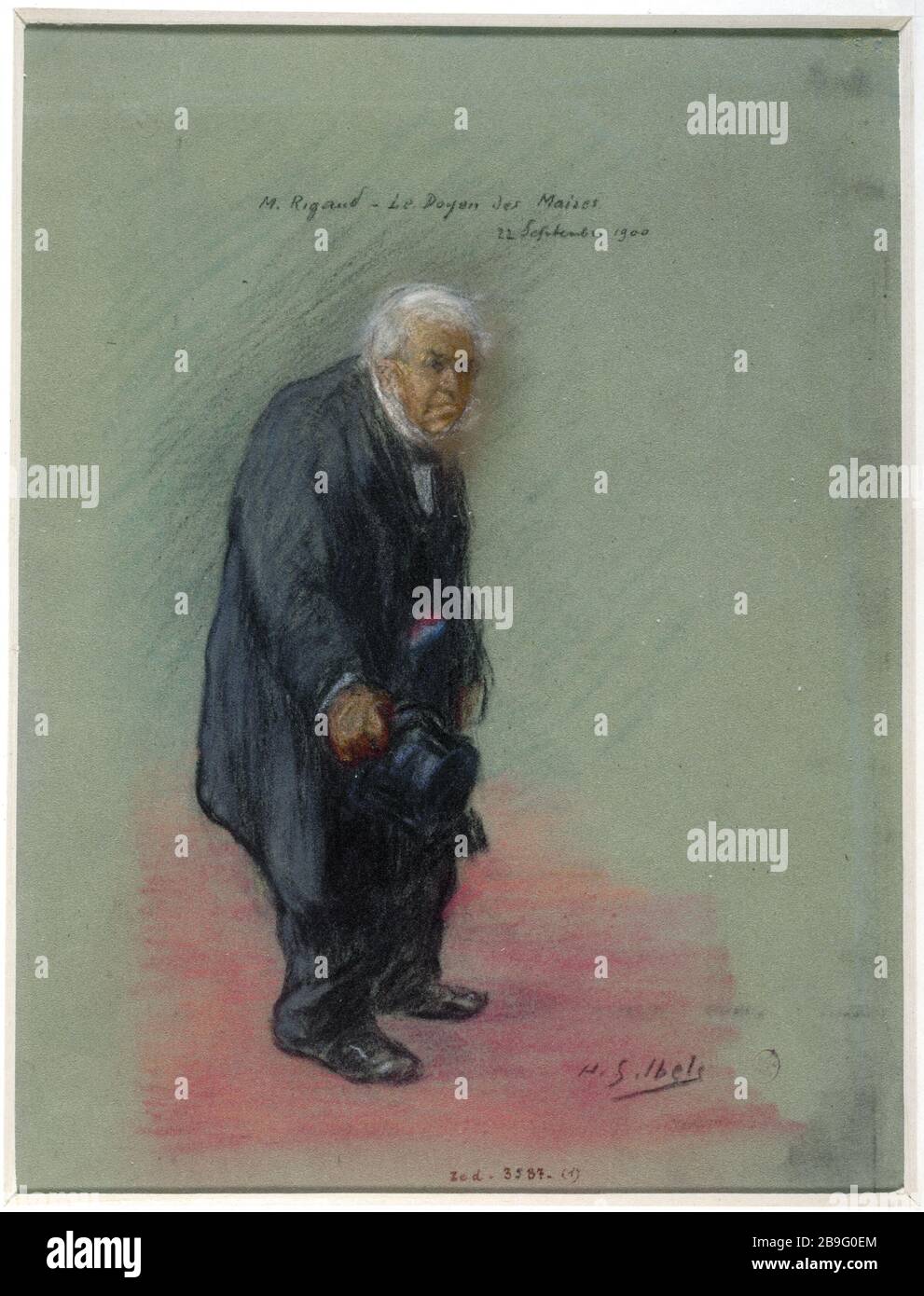 THE BRETON MAYORS TO WORLD EXPO 1900 - THE DEAN OF MAYORS, MR RIGAUD ...