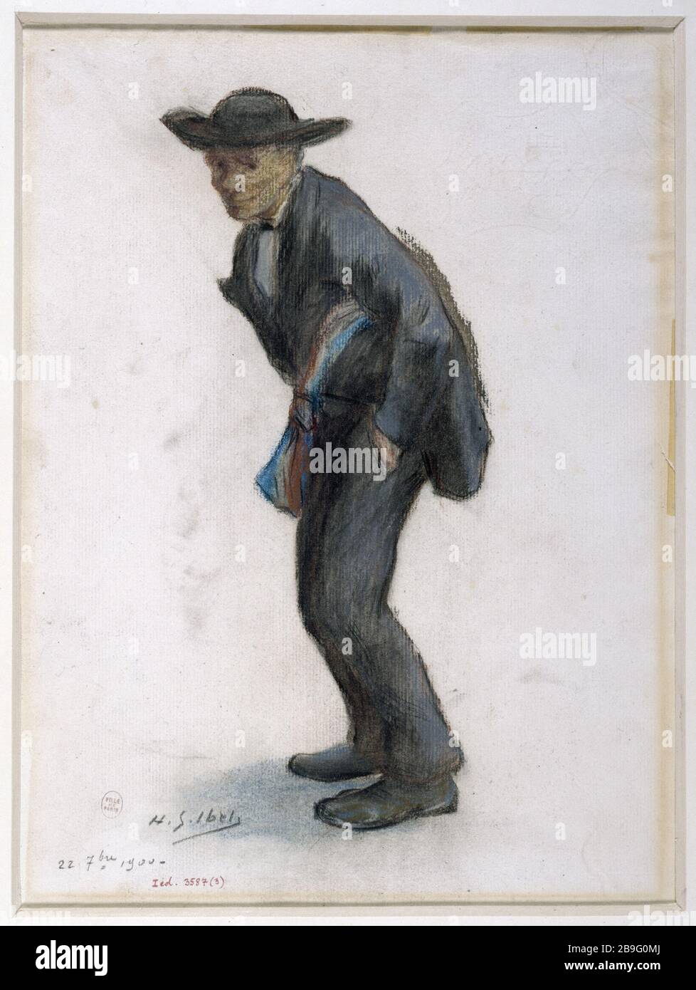 THE BRETON MAYORS TO WORLD EXPO 1900 Henri-Gabriel Ibels (1867-1936 ...