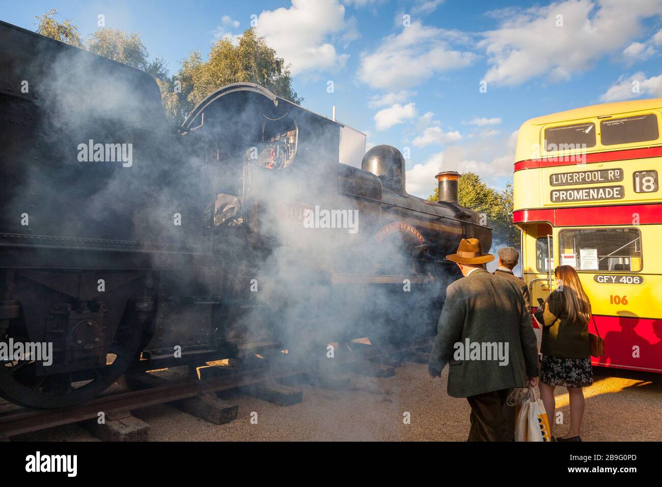 English steam train hi-res stock photography and images - Alamy