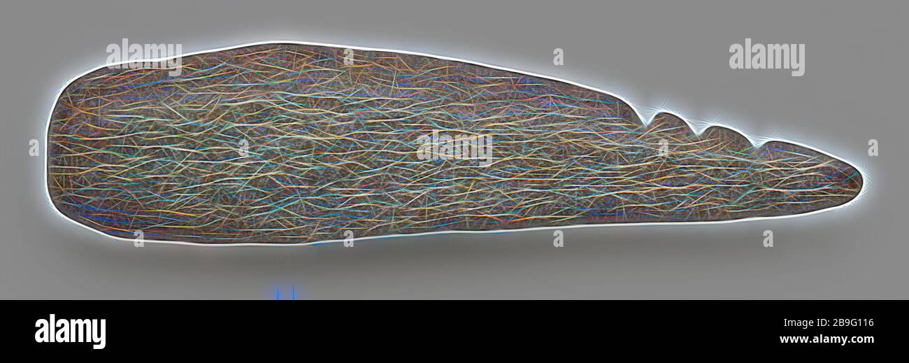 Horns or legs pointed with three barbs, pointed harpoon groundfound ...