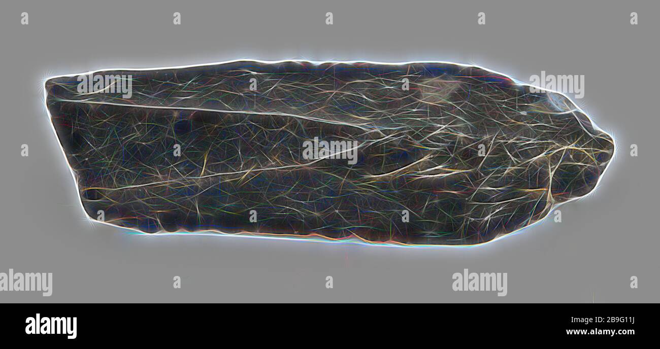 Fragment flint blade, blade knife cutting tool soil find flint, knocked ...