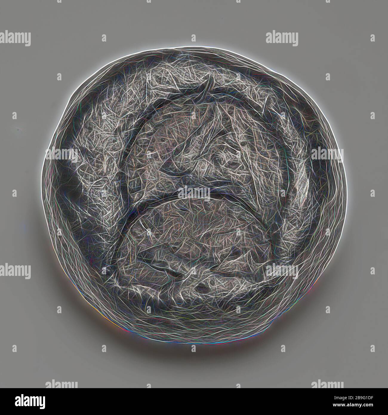 Conical, lead weight of eighth pound with calibrations, gram cast Flat ...