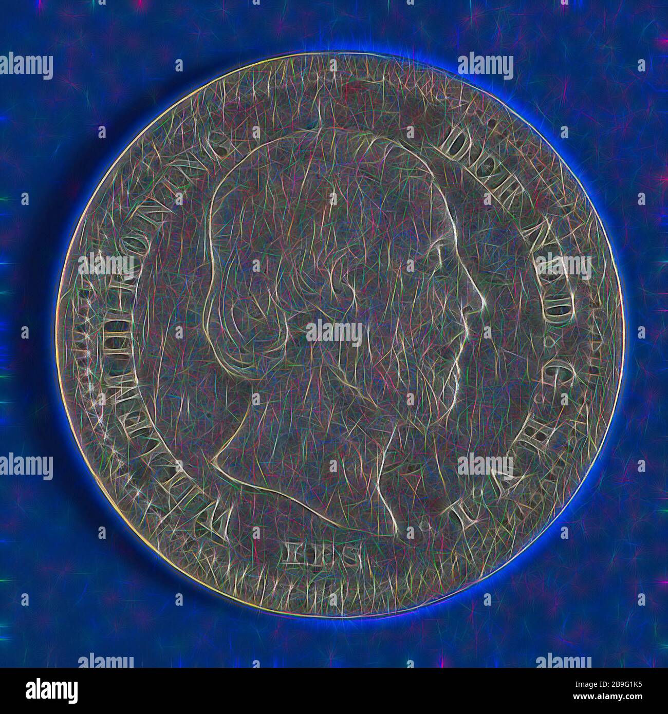 mint master: H.A. van den Wall Bake, Coin 5 cents 1850, penny coin ...