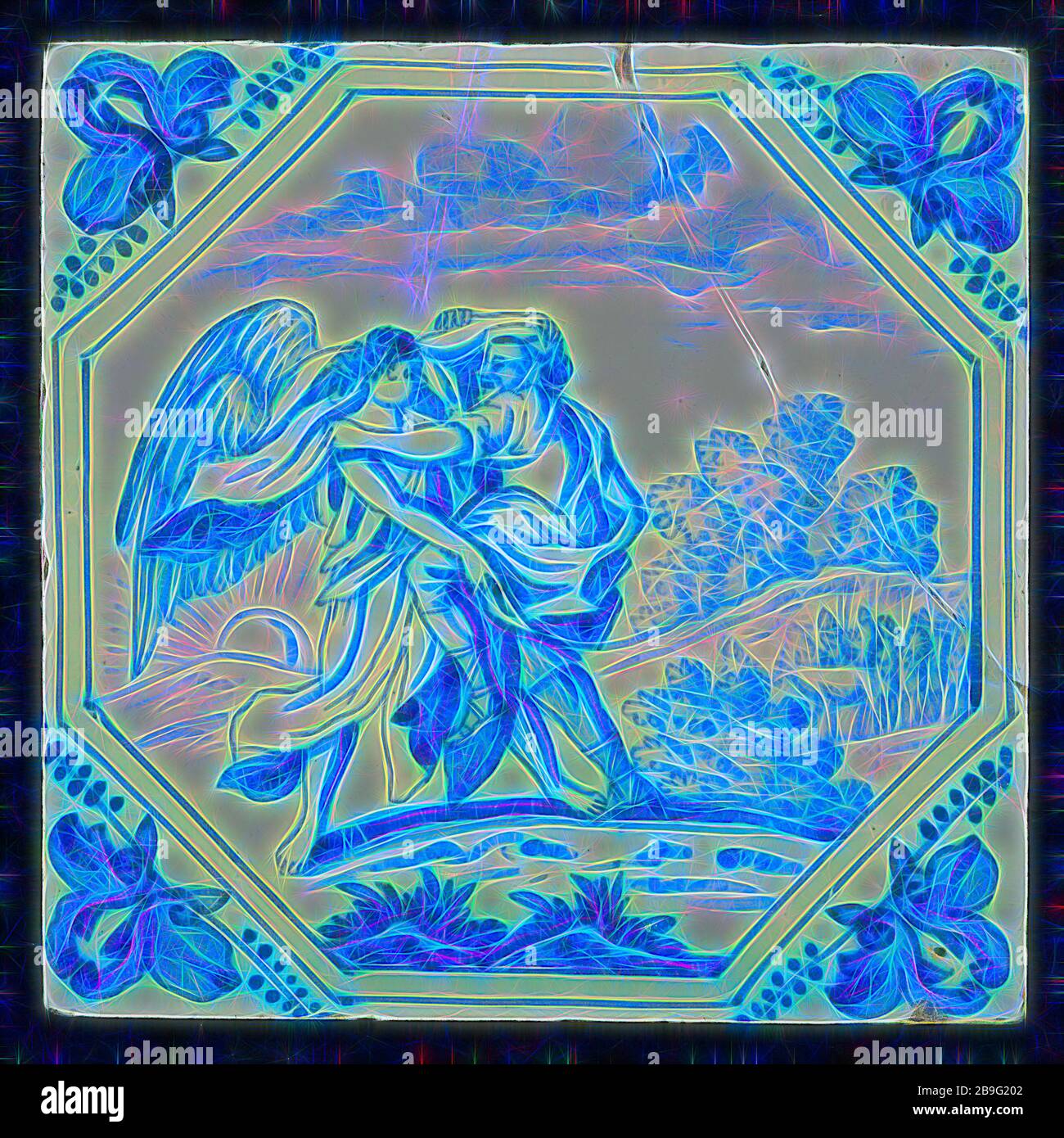 tile manufacturer: Aalmis, Scene Tile with biblical representation ...