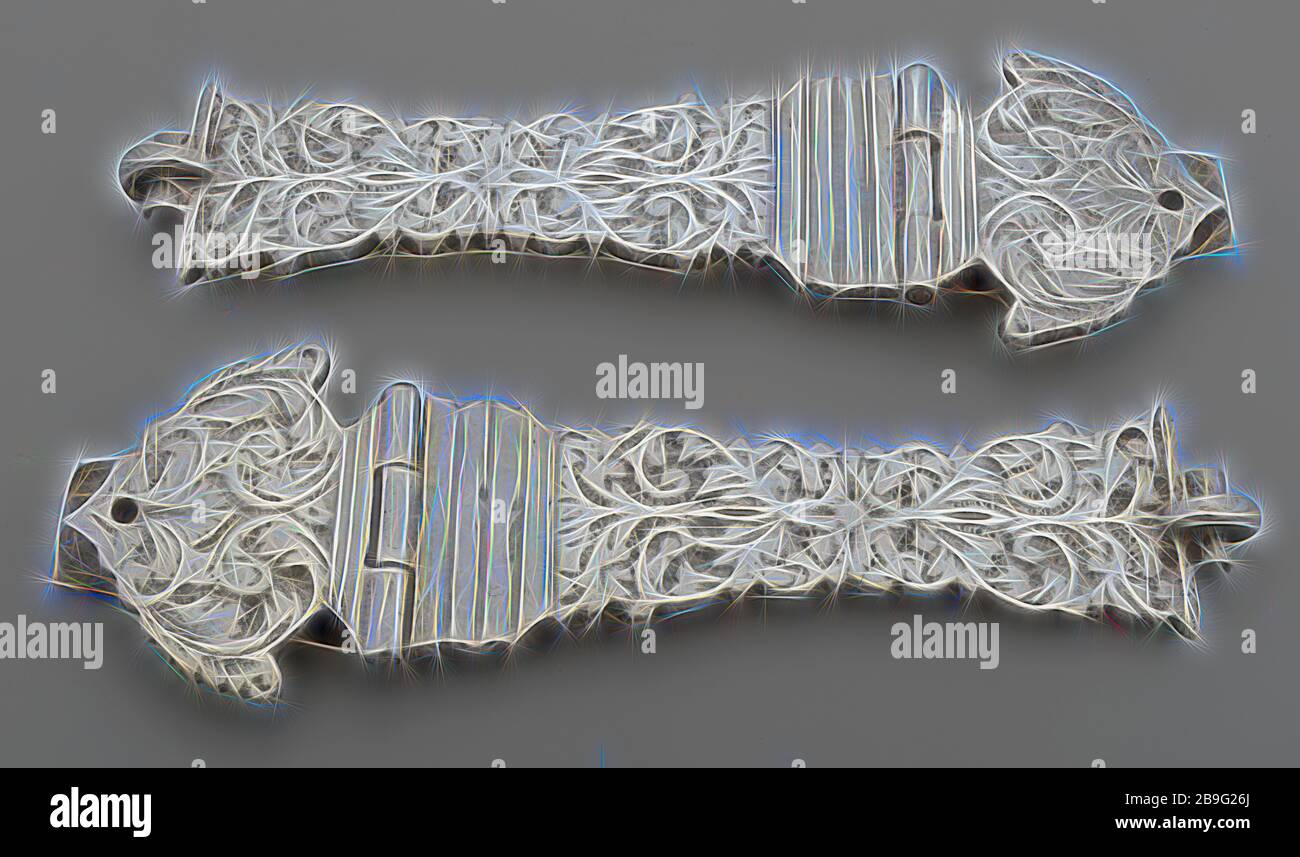 Jacobus van der Laar, Silver bible or psalms lock, book fitting ...