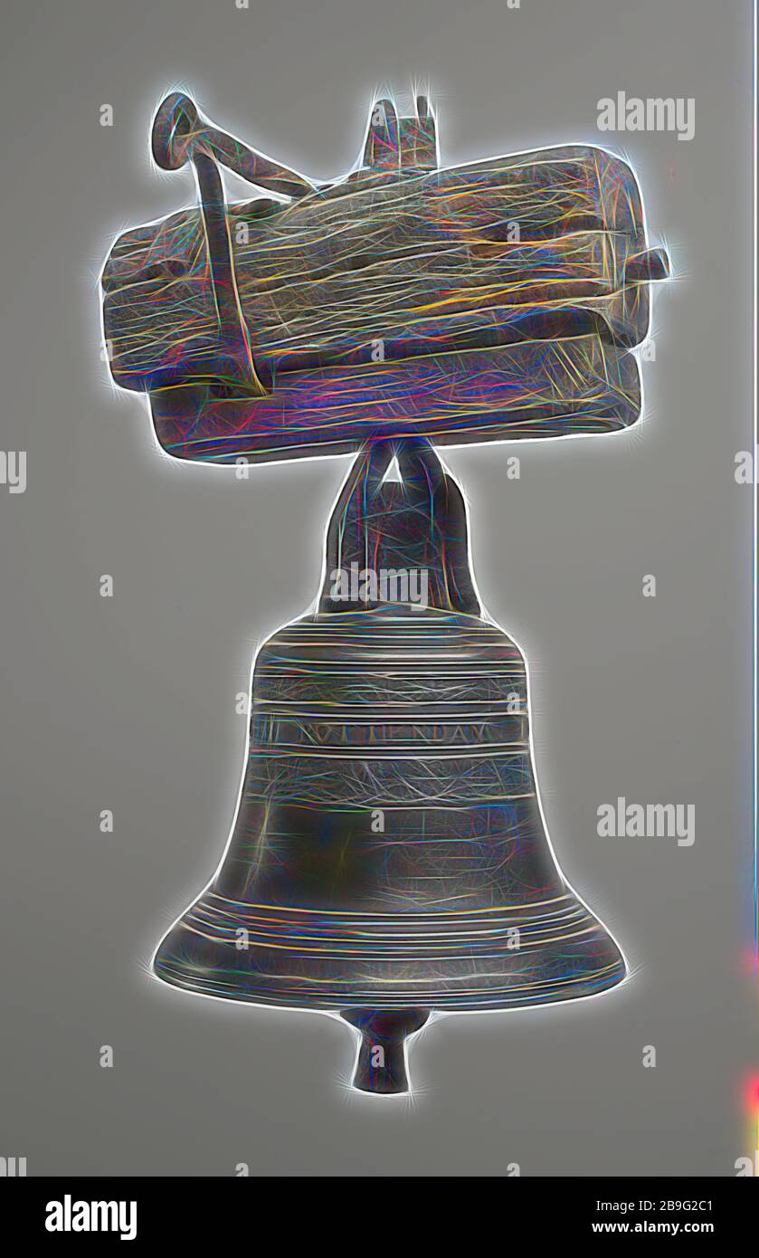 Johannes Specht I, Bronze bell with iron clapper, bell clock clock ...