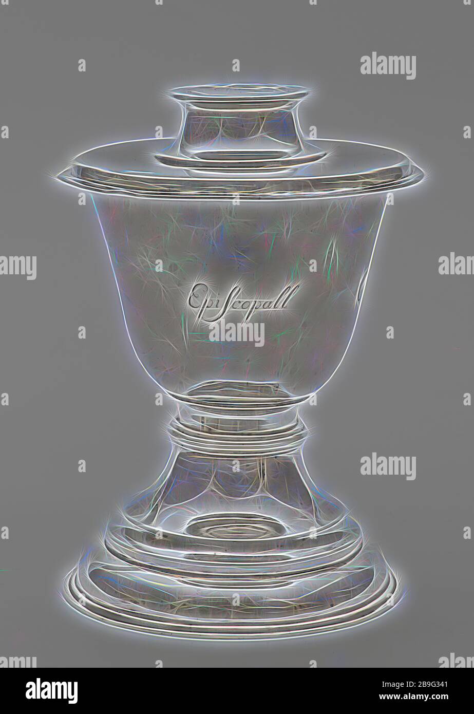 Adrianus Stratenus, Silver cup with The English Episcopal Church, cup ...