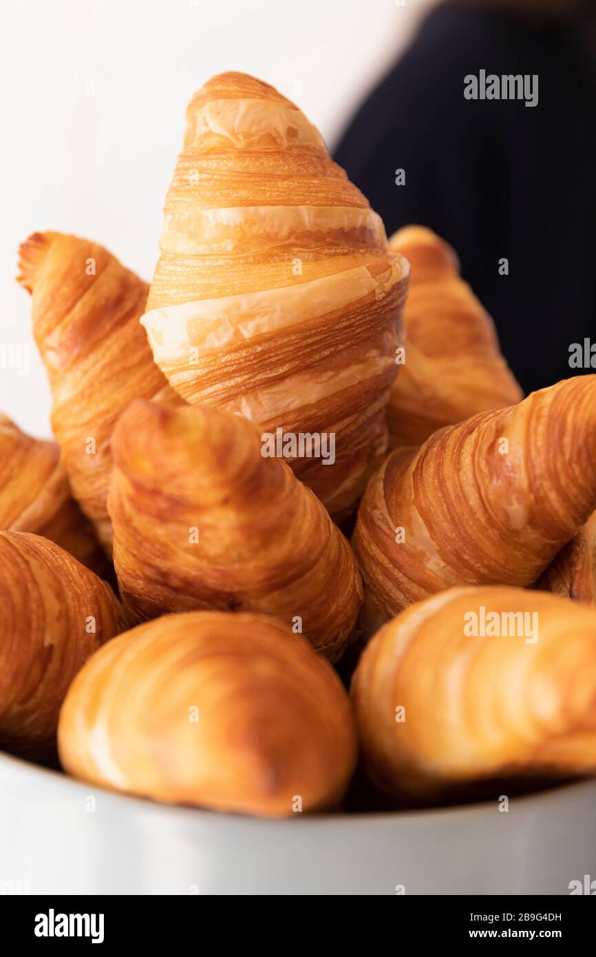 Display of croissants hi-res stock photography and images - Alamy