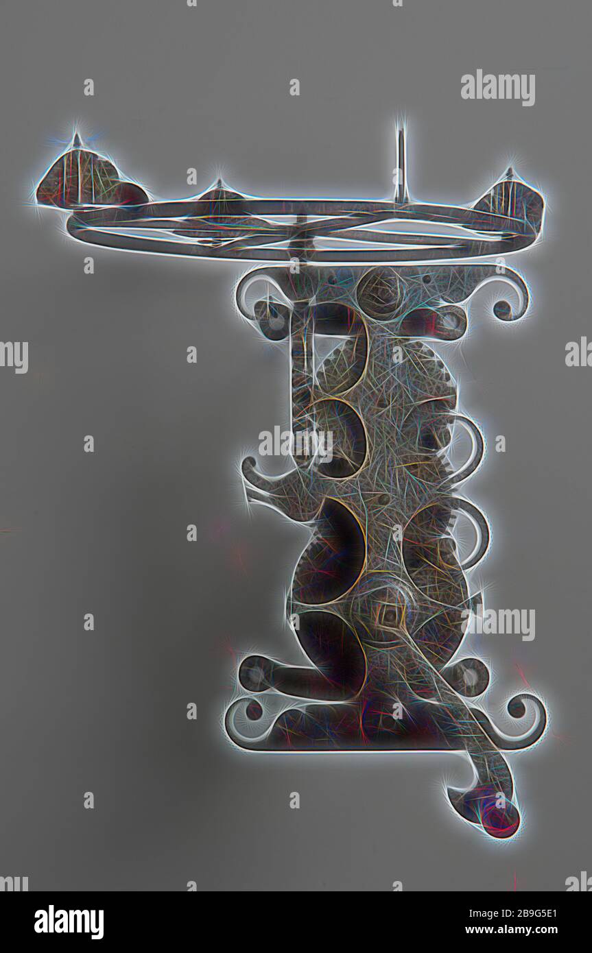 Wrought iron roasting spit, roasting spit equipment iron, Rotterdam ...