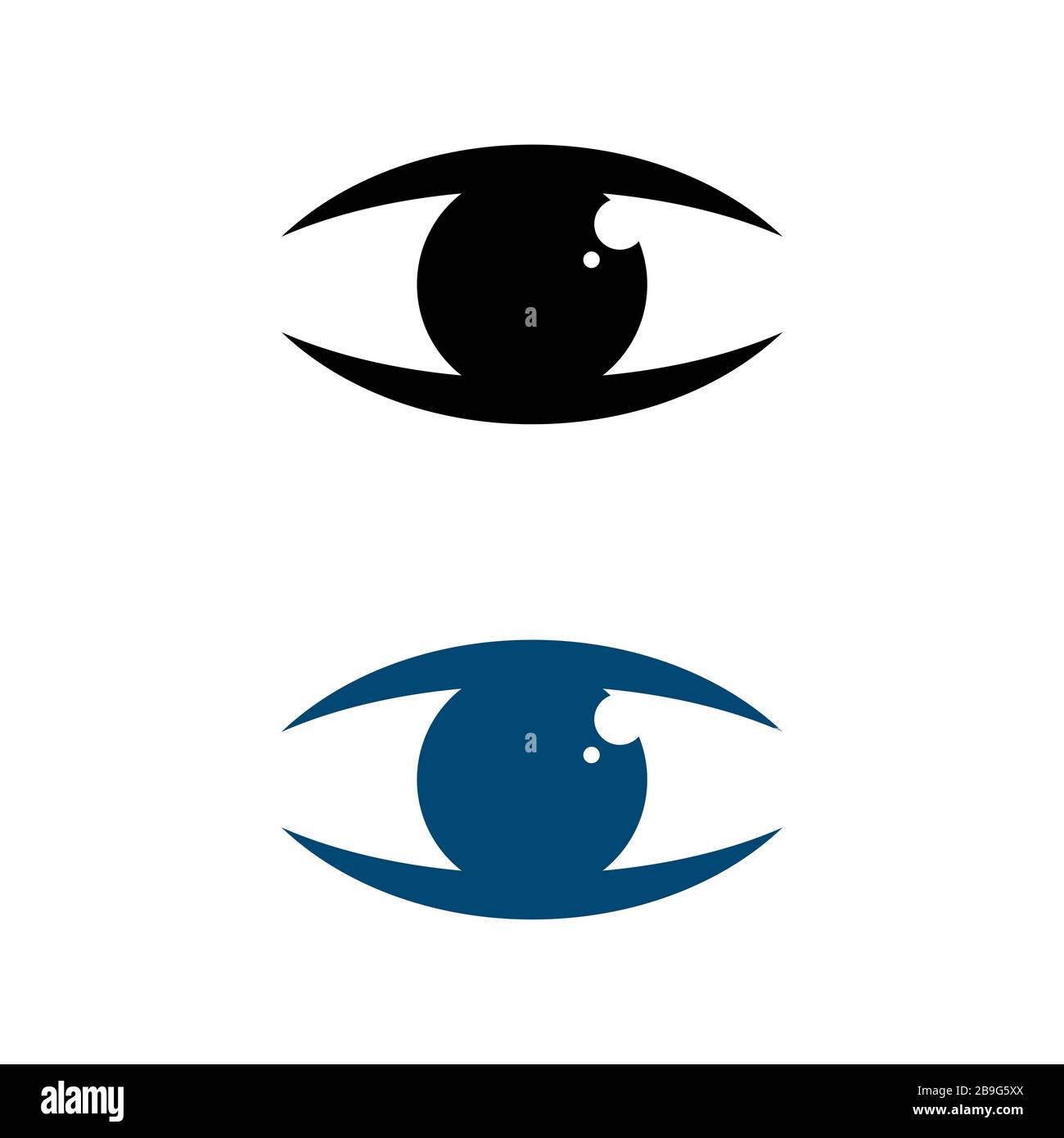 Eye Ball Logo Template Illustration Design. Vector EPS 10 Stock Photo ...