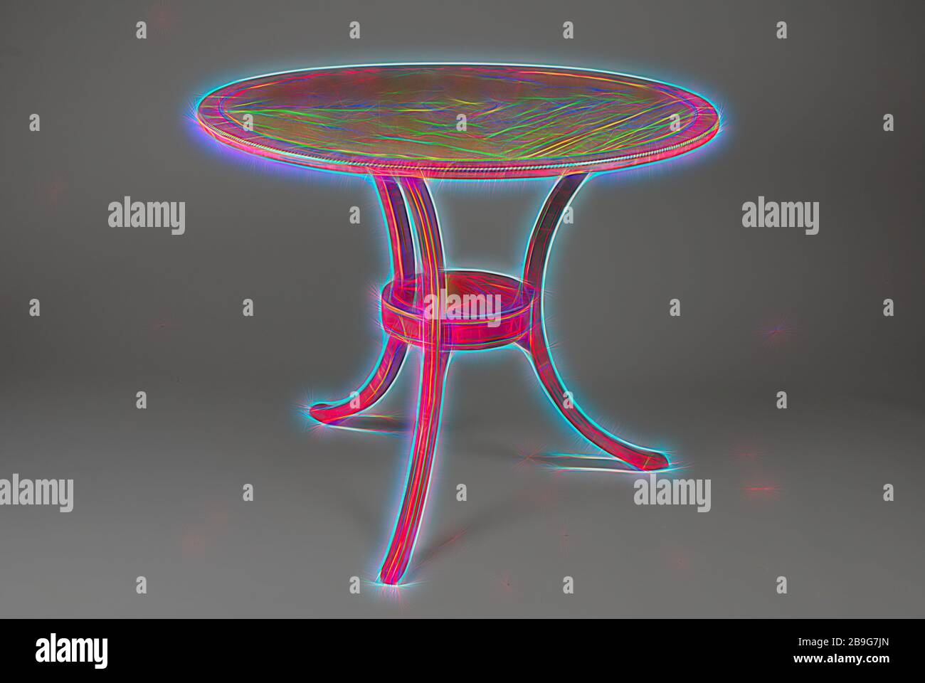 Round Louis Seize table, table furniture interior design wood oak wood ...