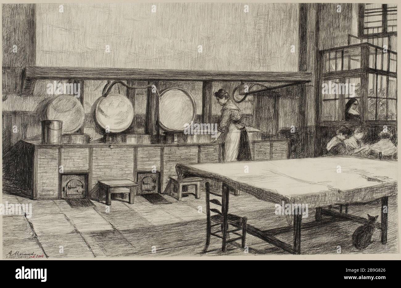 Kitchens 18th century hi-res stock photography and images - Alamy