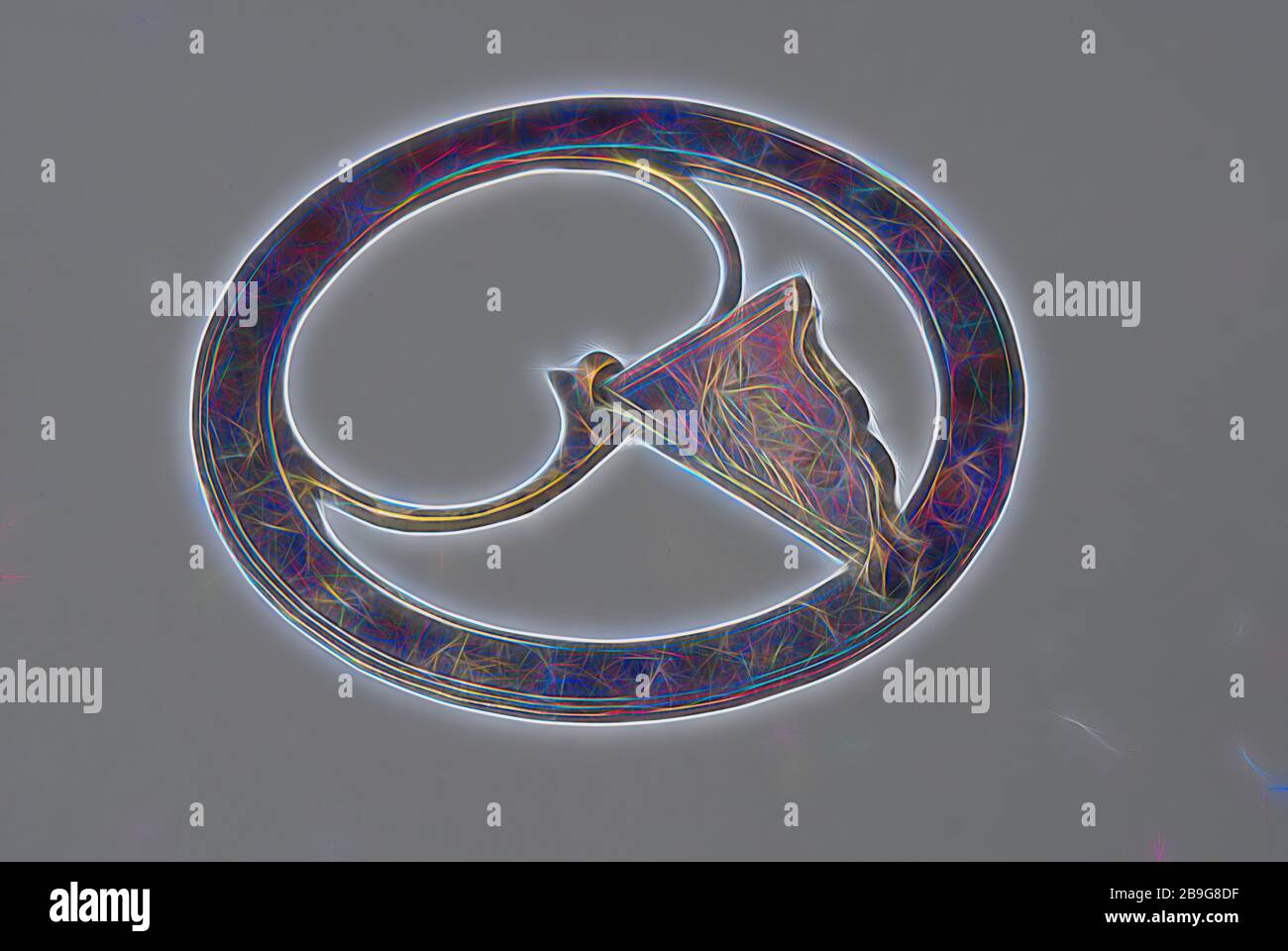 Brass disc, scale of sundial with folding fin, sundial measuring ...