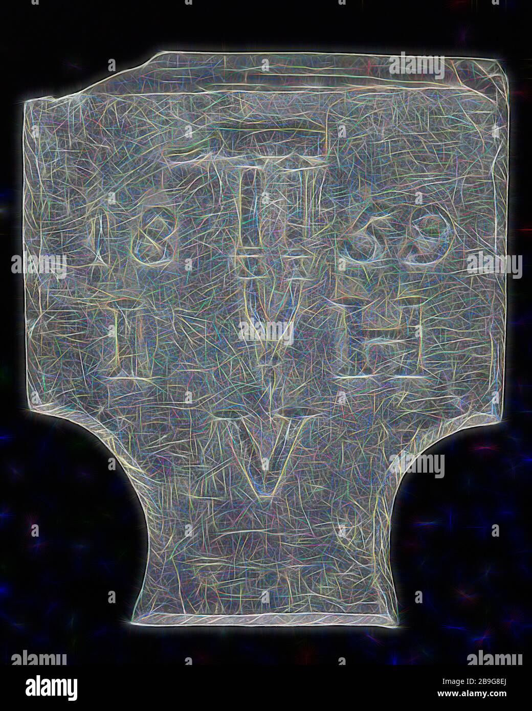 J.H. Voorendijk, Roof bonnet, shield-shaped cover plate with 1859 ...