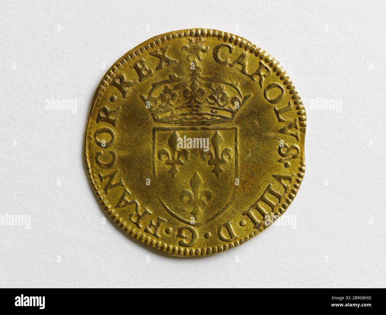 Ecu d'or in the sun of Charles IX, 1567 Anonyme. Ecu d'or au soleil de ...