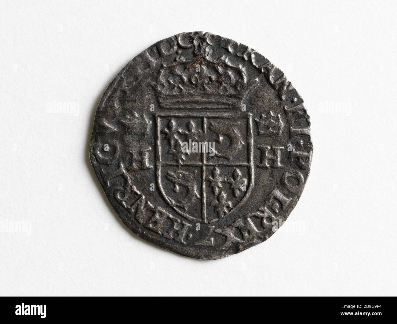 Douzain of Henry III billon Dauphine, 1588 Douzain du Dauphiné de ...