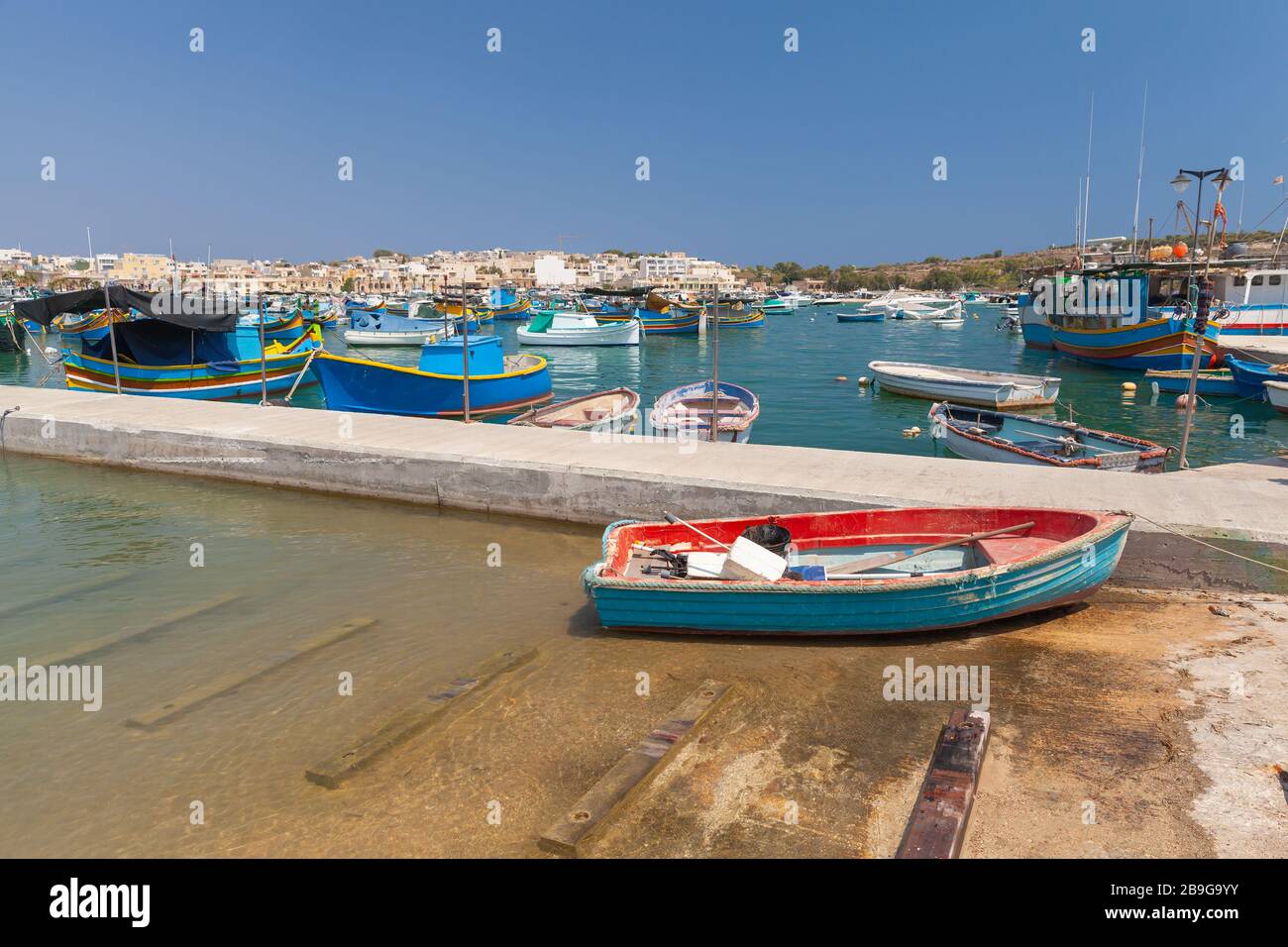 Maltese fishing port hi-res stock photography and images - Alamy