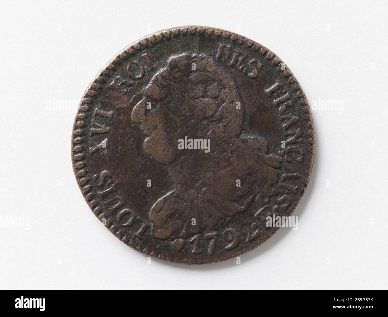 Constitutional Half floor, 1792 Augustin Dupré (1748-1833)Demi-sol ...